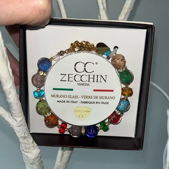 Murano | Jewelry | Nwt Authentic Murano Glass Beaded Bracelet By Cc ...